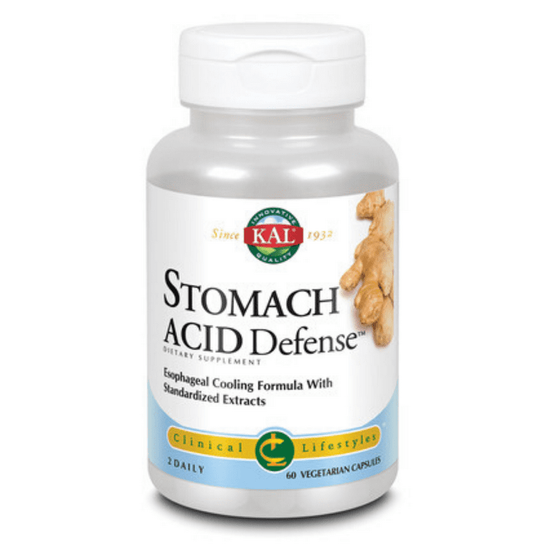 Kal Stomach Acid Defense 60 Veg Caps – The Oasis of Health