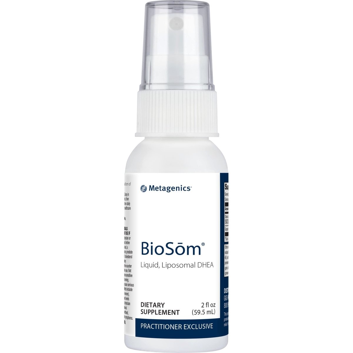 Metagenics BioSom Liquid DHEA Spray, Liposomal DHEA 5mg Per Spray, Hel ...