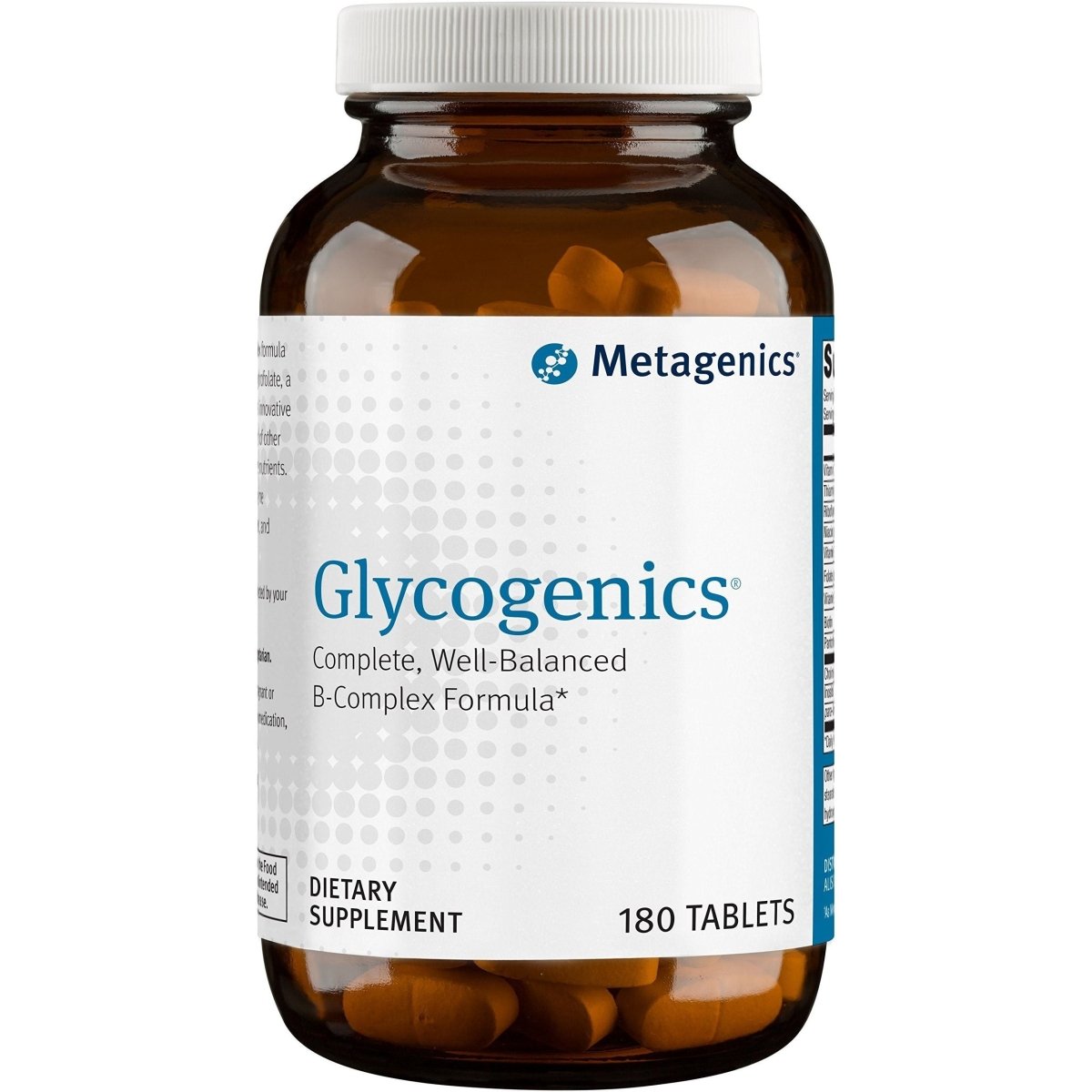 Metagenics Glycogenics - Complete B-Complex Formula - 180 Tablets – The ...