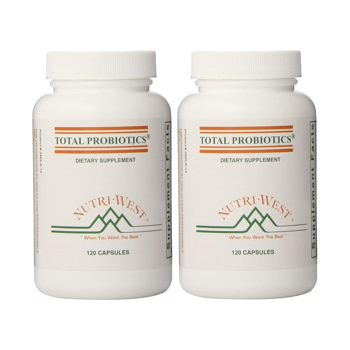 Nutri-West - TOTAL PROBIOTICS - 120 (Pack of 2) – The Oasis of Health
