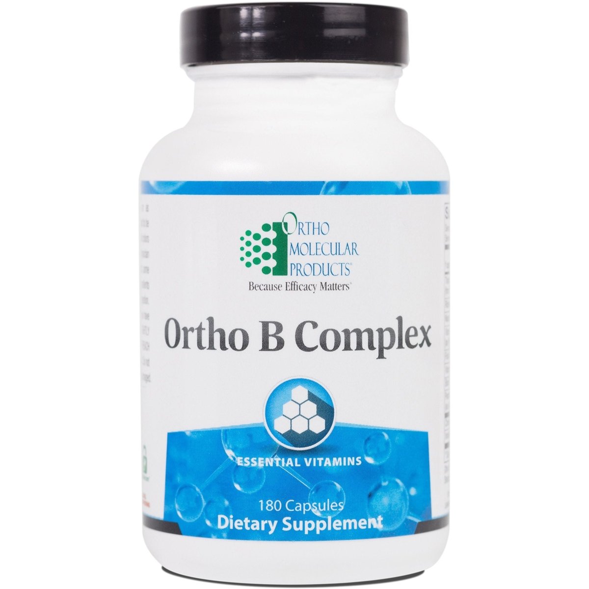 Ortho Molecular - Ortho B-Complex 180 capsules – The Oasis of Health