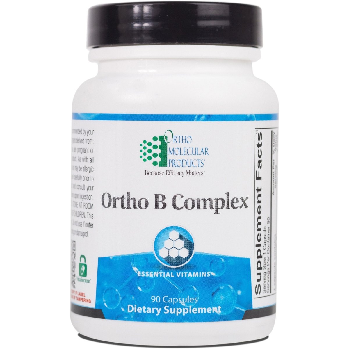 Ortho Molecular - Ortho B Complex - 90 Capsules – The Oasis of Health