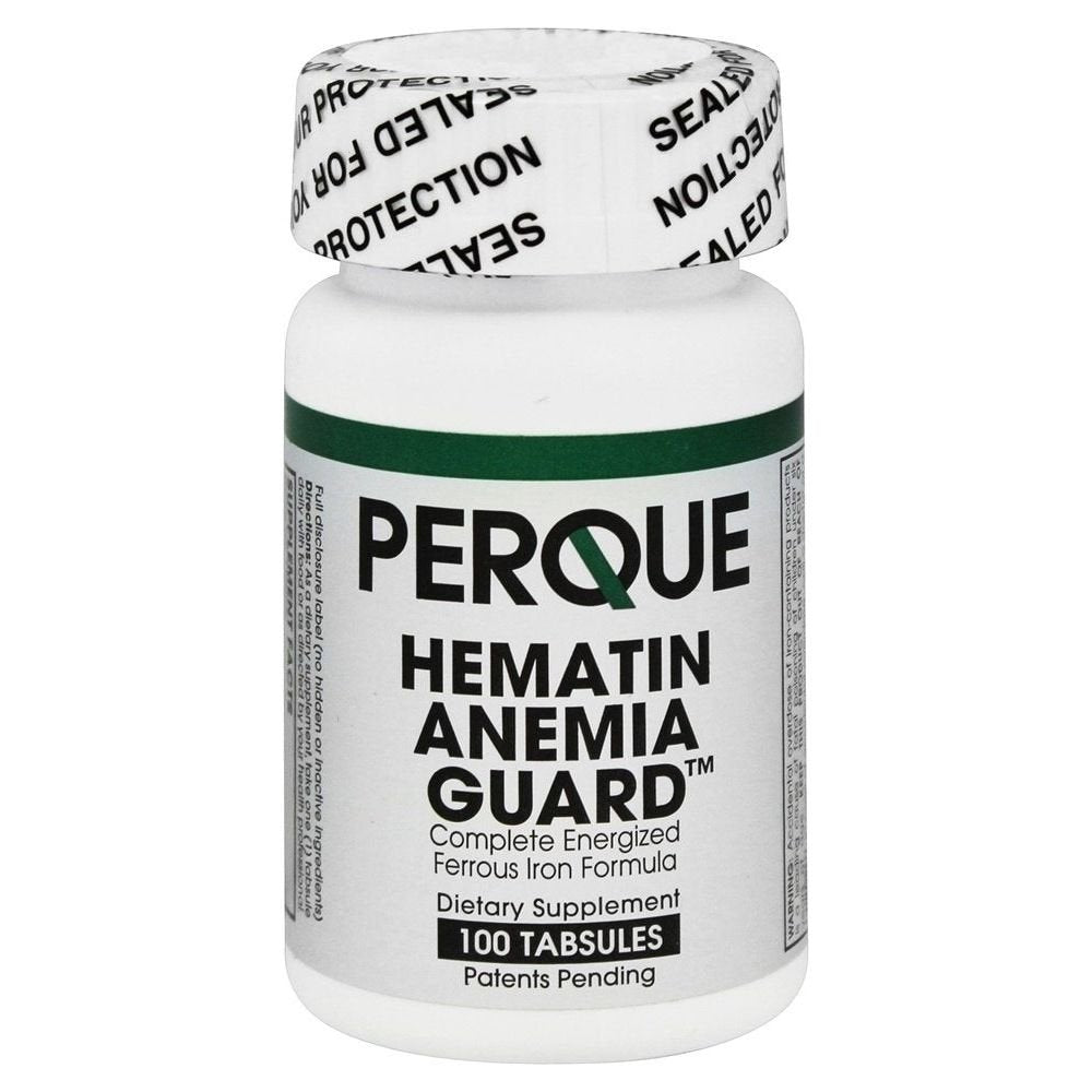 Perque - Hematin Anemia Guard - 100 Tabsule(s) – The Oasis of Health