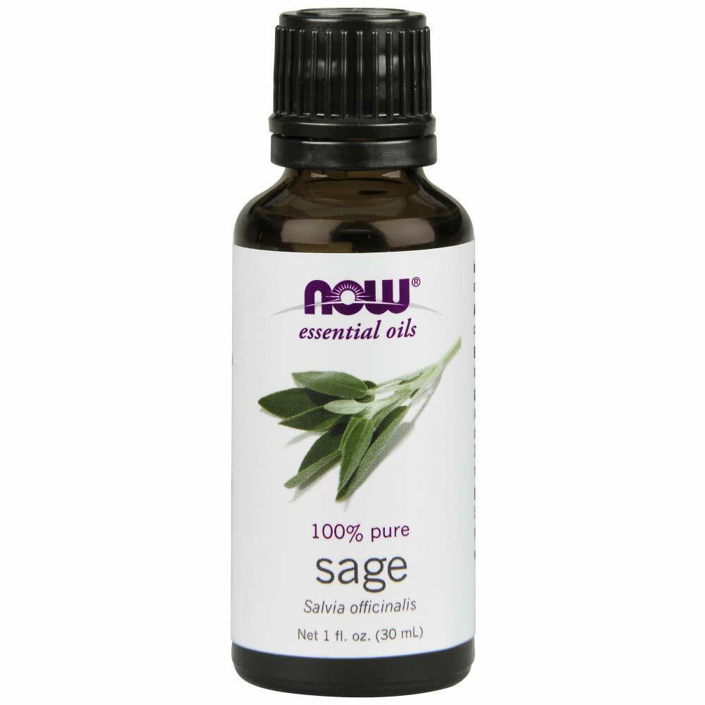 Now Foods - Sage oil - 1 Fluid Ounce (Pack of 2) – The Oasis of Health