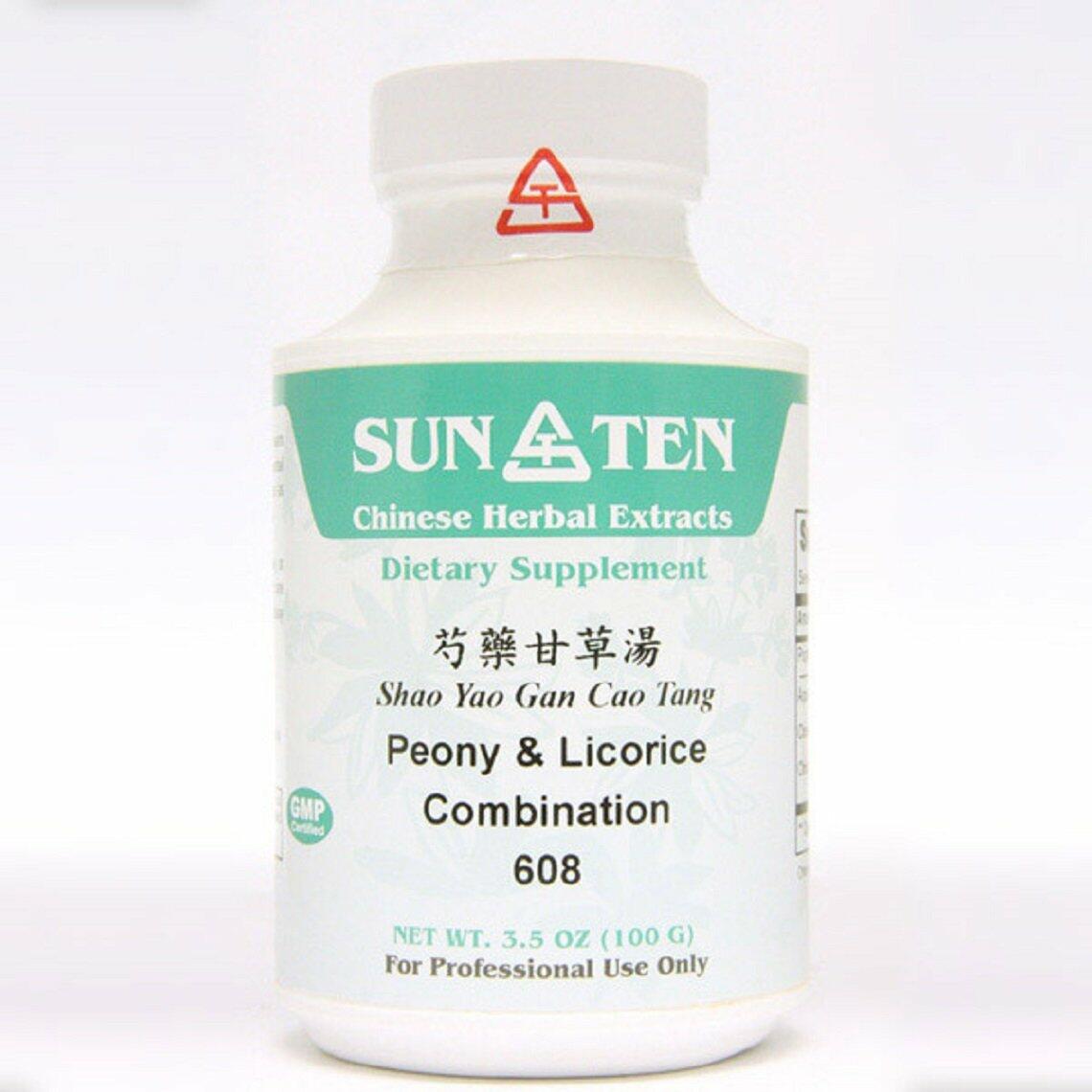 SunTen Peony & Licorice Combination 608 Granules (shao yao gan cao Tan ...