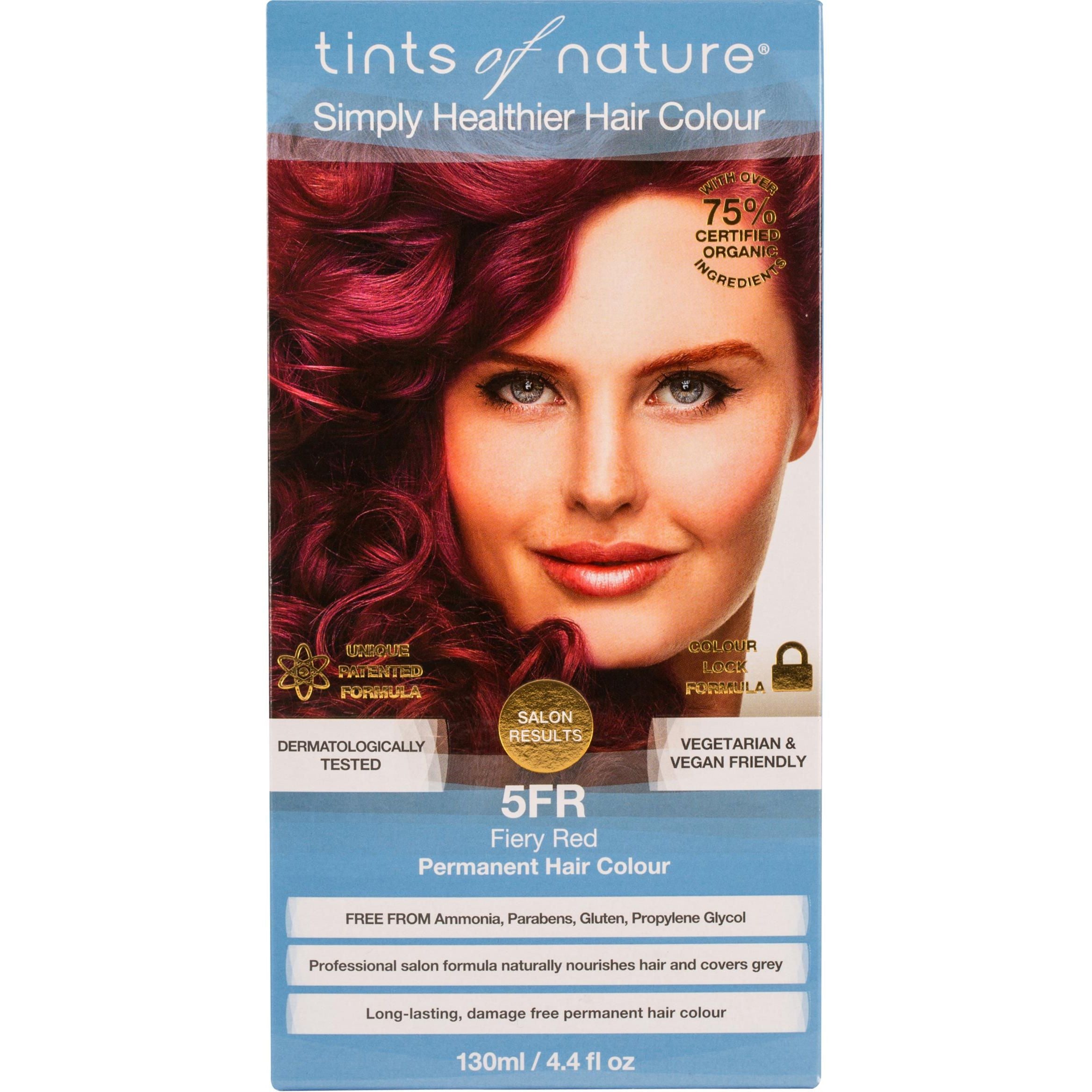 Tints Of Nature - Conditioning Permanent Hair Color 5FR Fiery Red - 4 ...